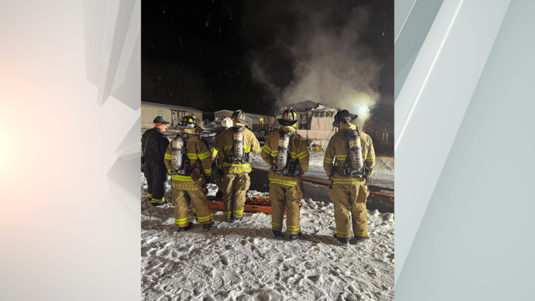 2 people displaced, 1 cat dead after trailer fire