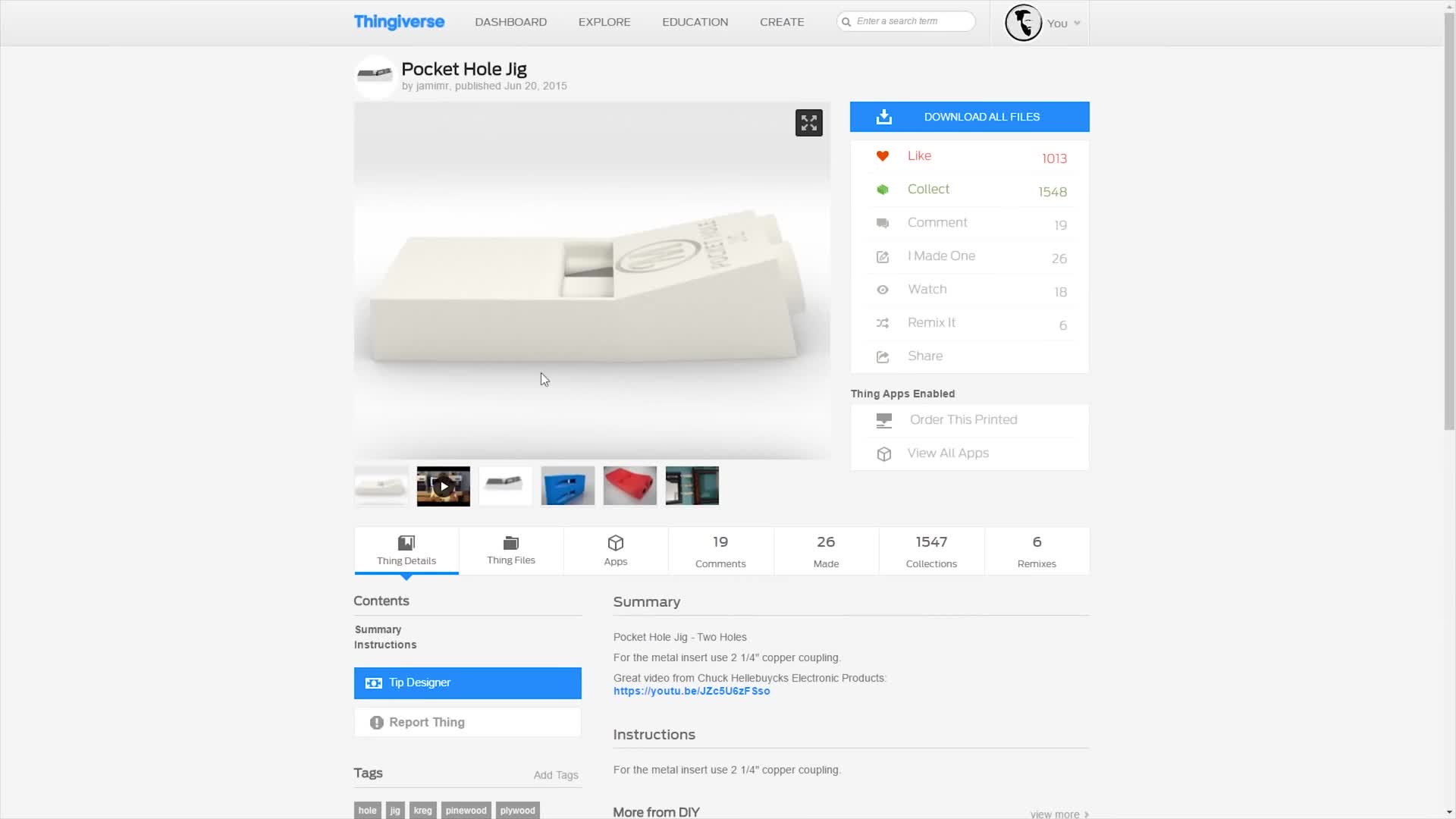 5 useful and easy to 3D print tools for DIY