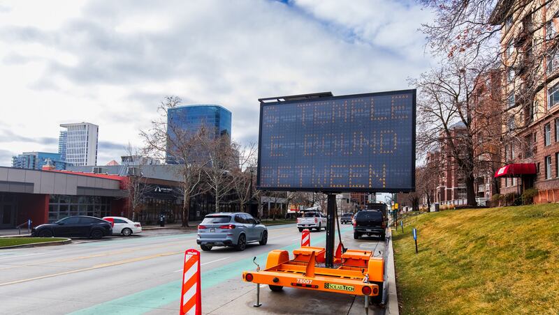 Different projects to close sections of roads, trails in Salt Lake City