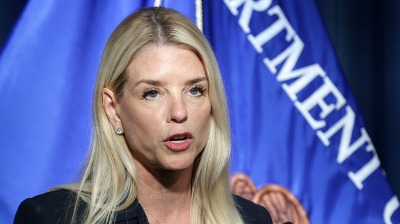 Jarring photos of Pam Bondi prove her makeup should never be captured ...