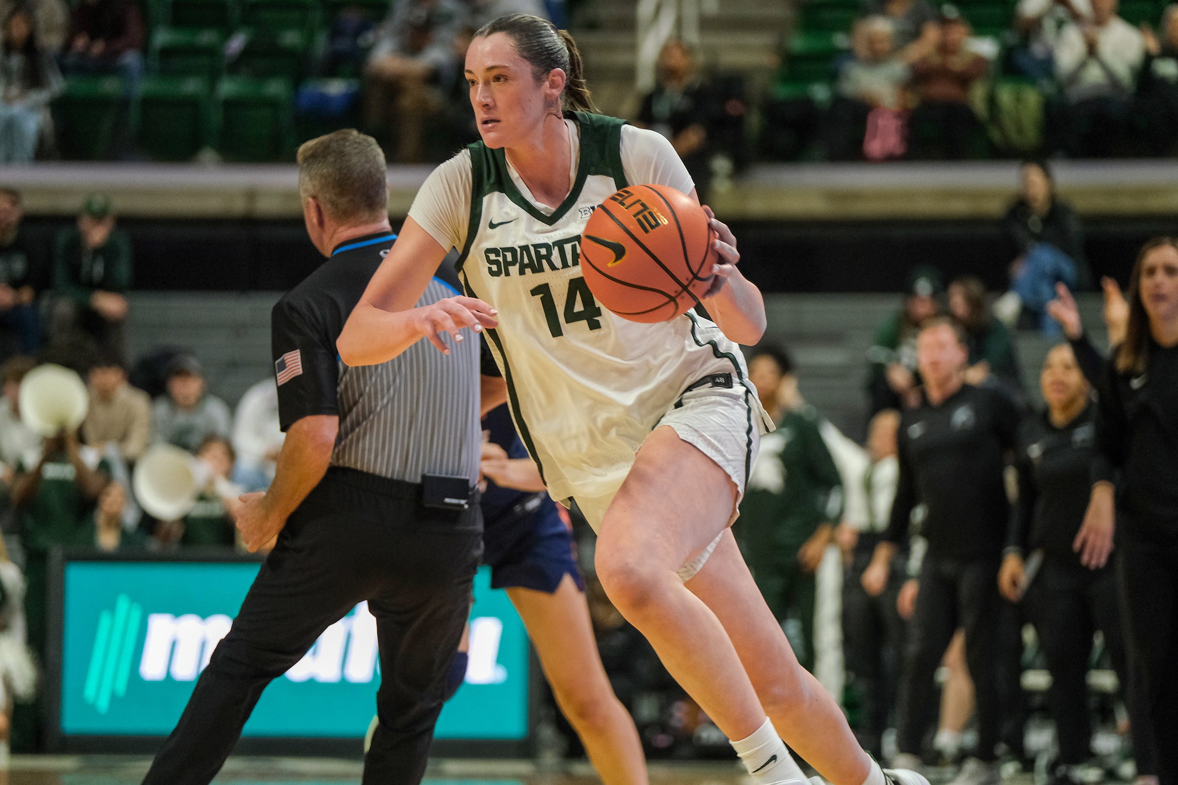 No. 15 Michigan State women's basketball takes down Oregon on road