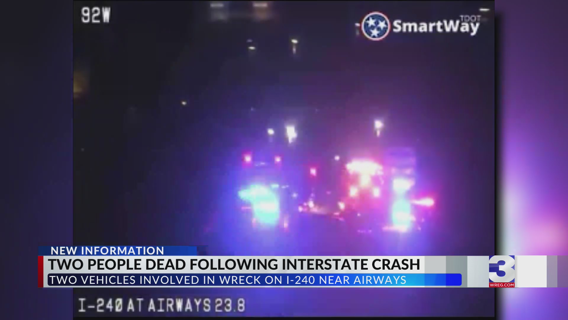 Two people dead after I-240 crash, police say