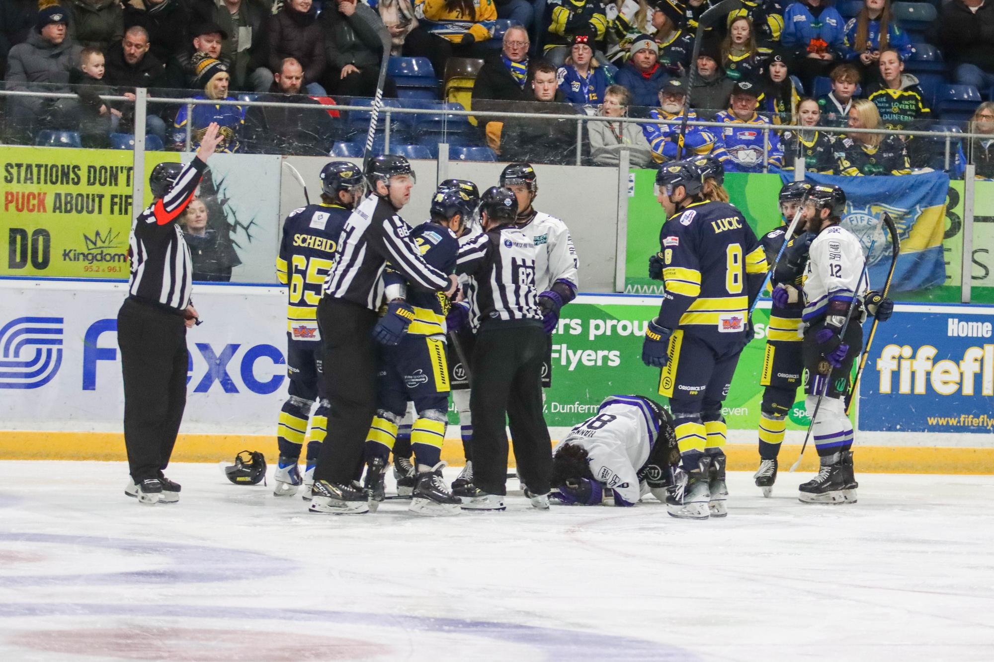 Crazy final minute and last-second goal cost Fife Flyers’ precious win