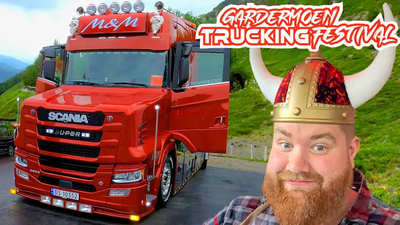 Dro på et lastebiltreff for første gang!