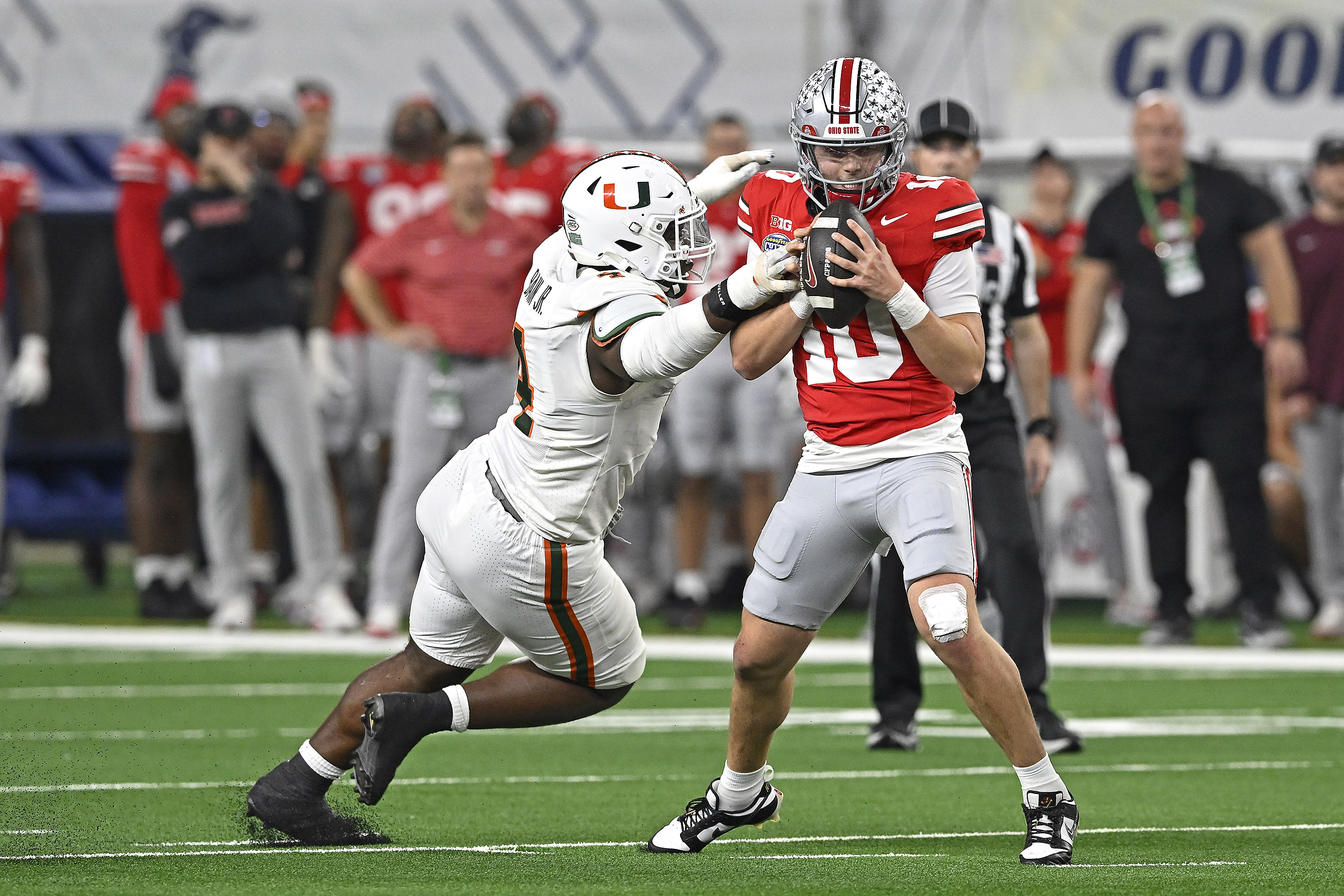 5 up, 5 down for Miami against Ohio State