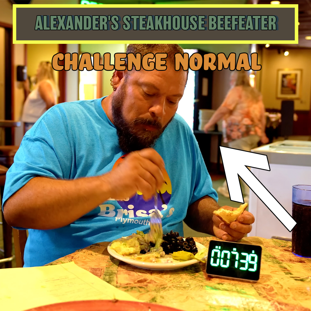 Alexander's Steakhouse Beefeater Challenge