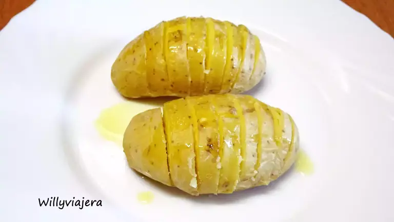 Patatas en el microondas 8 minutos