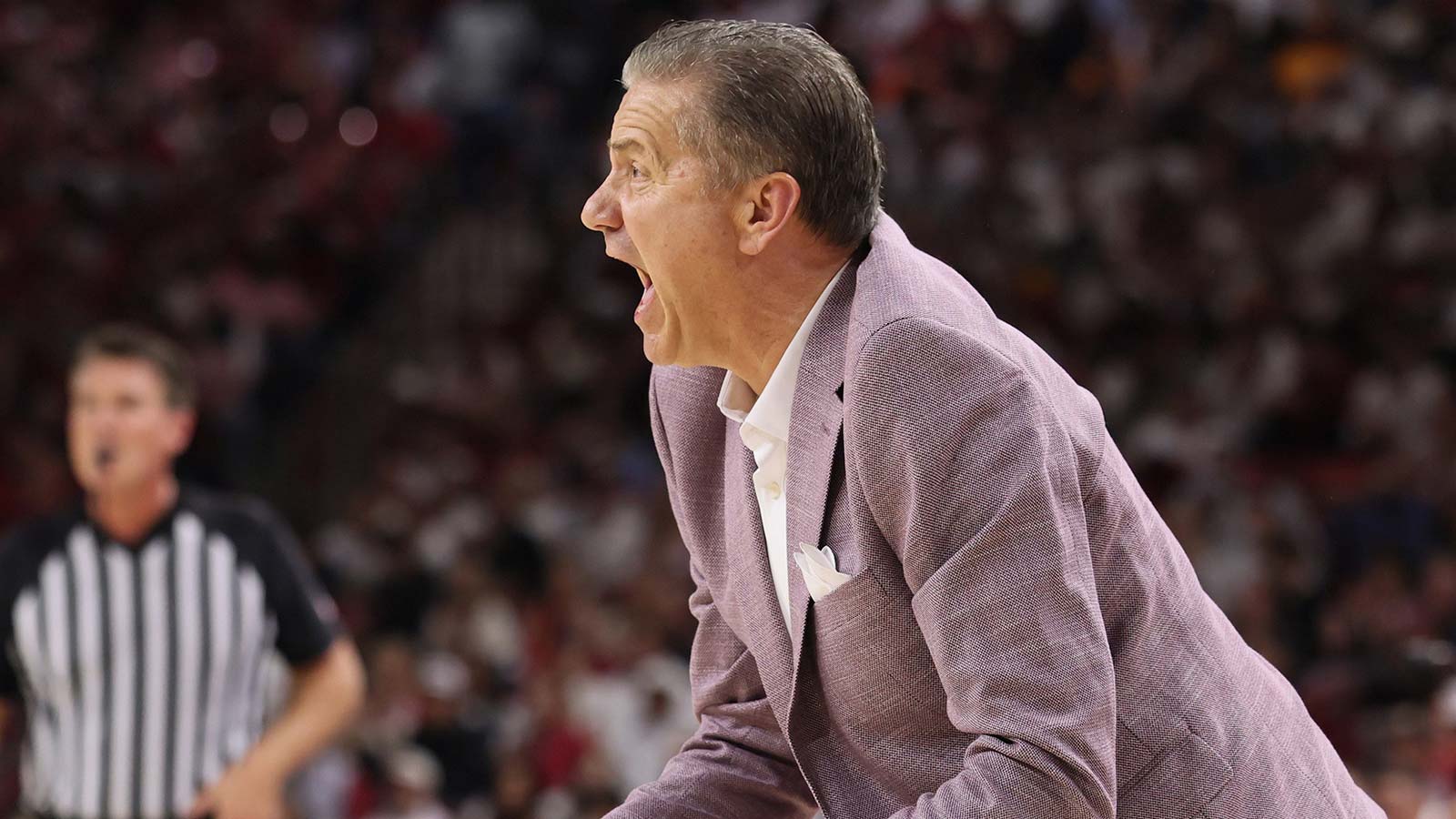 Arkansas’s John Calipari makes quip about vacated wins after tying Rick ...