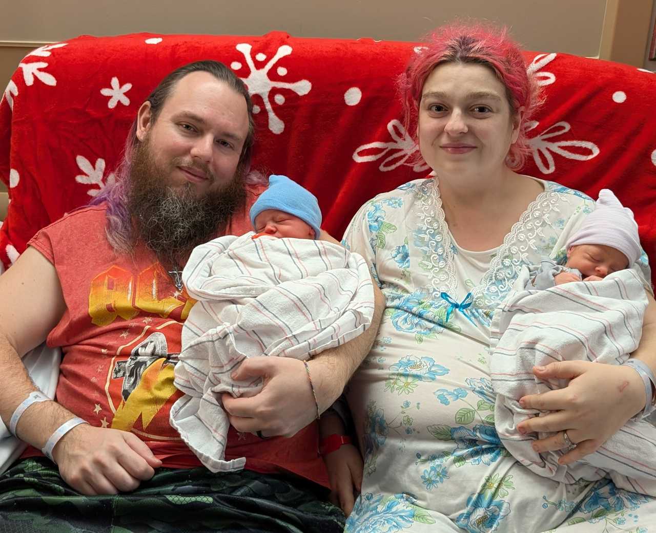 First twins of 2026 arrive as families ring in the new year
