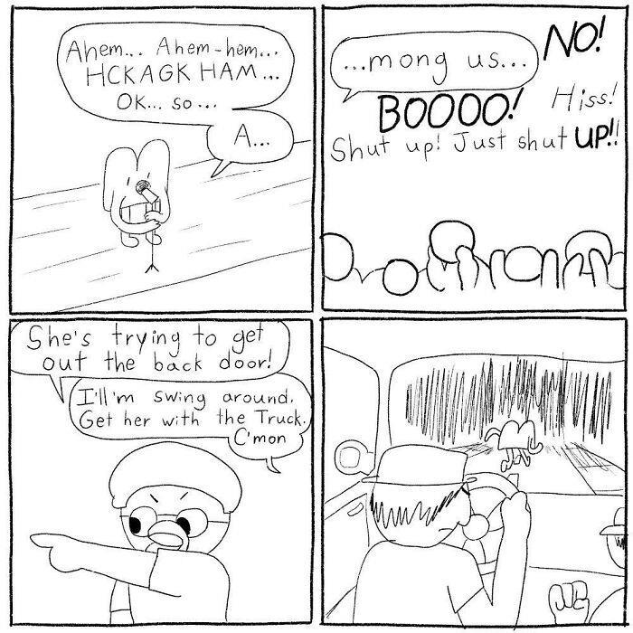 Artist Created 34 Simple Comics Turn Everyday Situations Into Absurd Humor