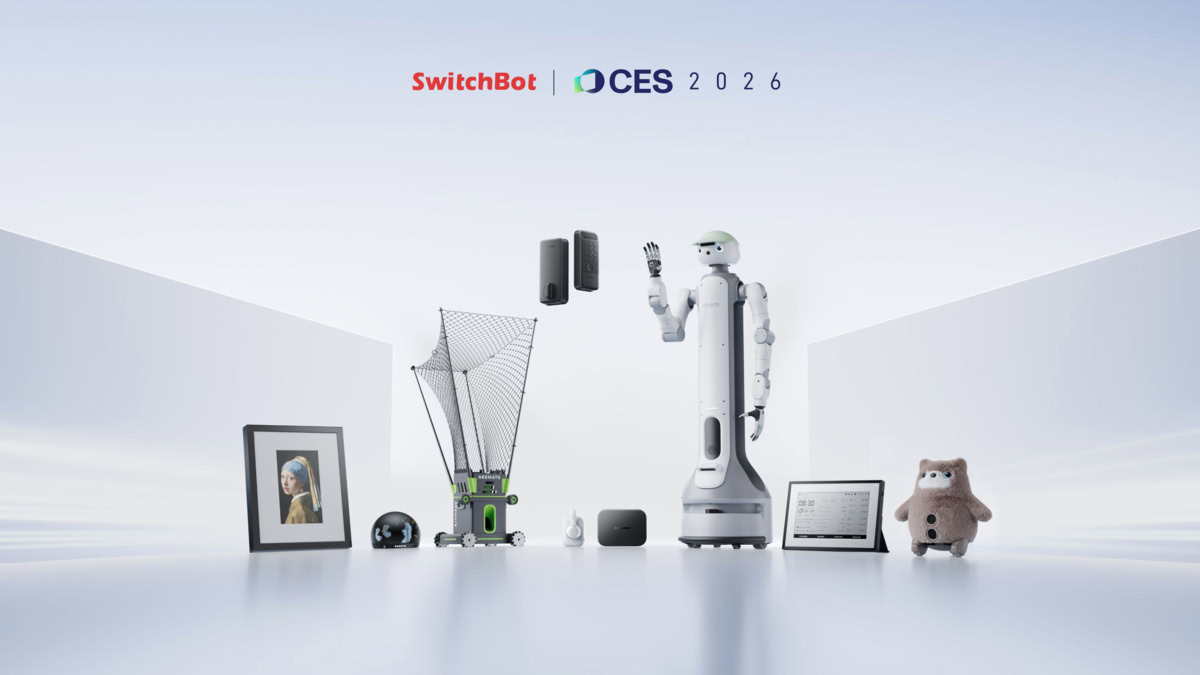 SwitchBot unveils the Onero H1 home robot & 3D face locks at CES 2026