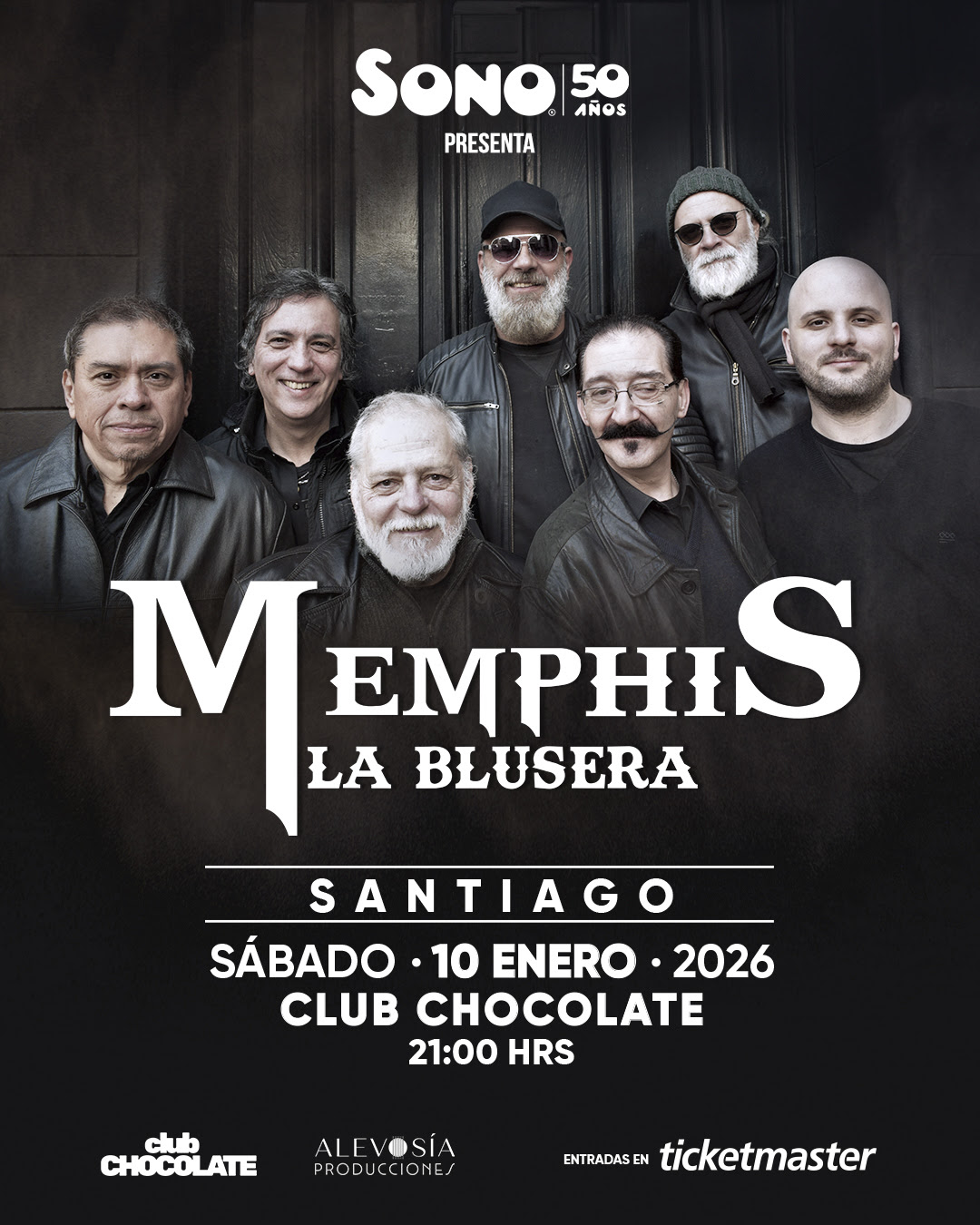Memphis la Blusera en Club Chocolate