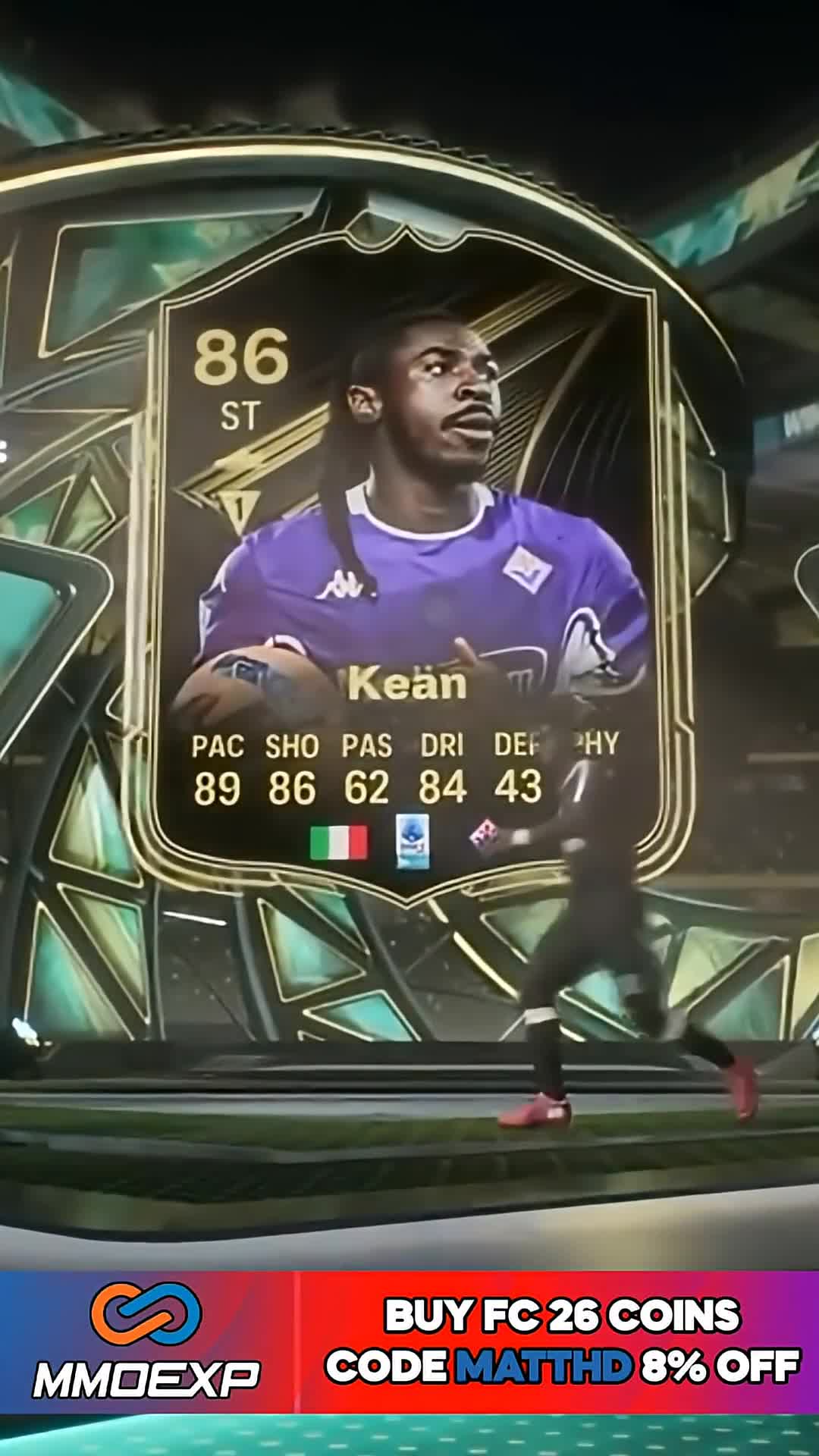 Crazy winter wildcard pull on the RTG! #fc26 #shorts