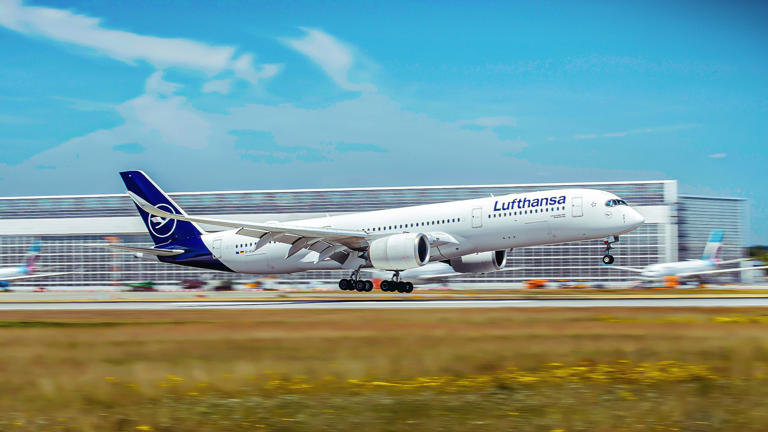These were Lufthansa’s longest routes with the Airbus A350 in 2025