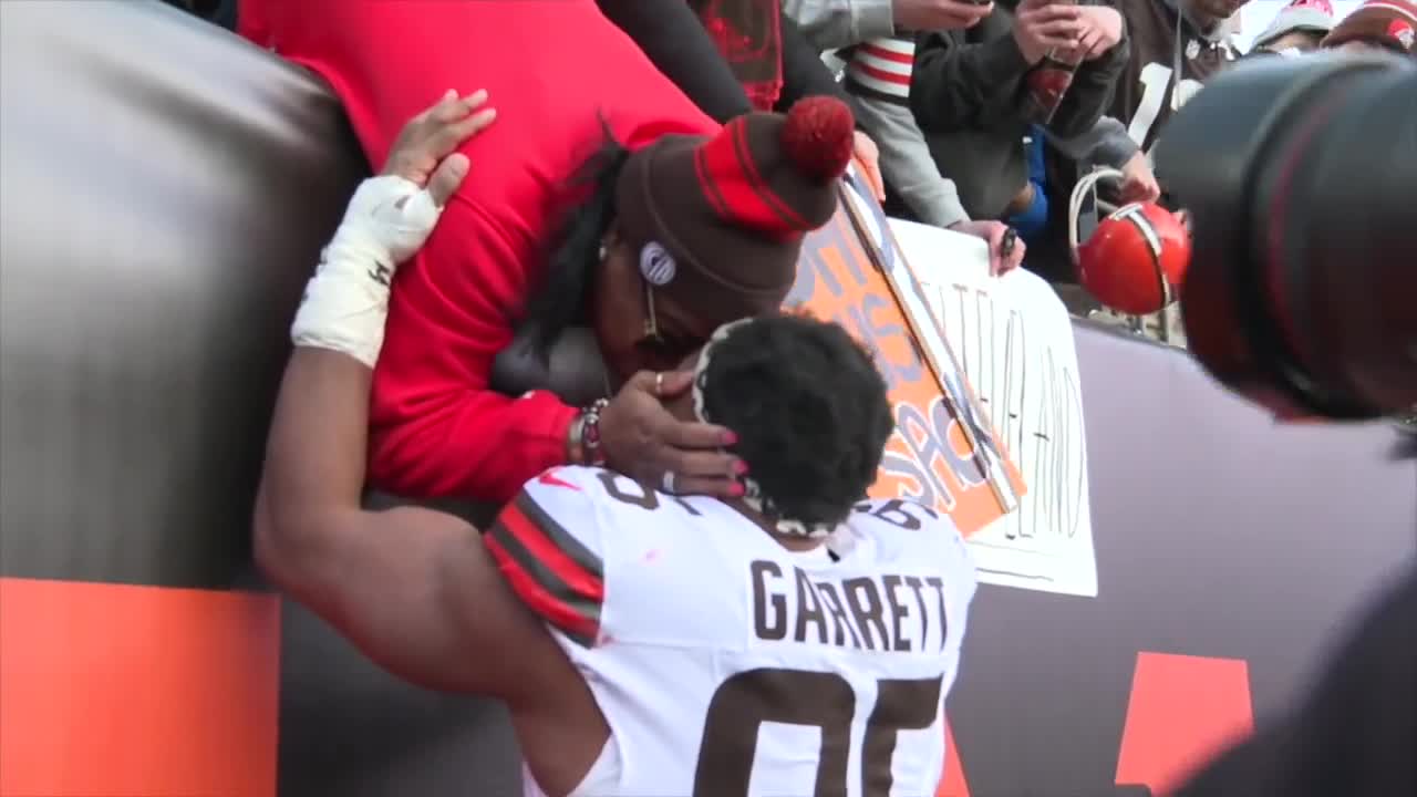 The NFL single-season sack record belongs to Myles Garrett