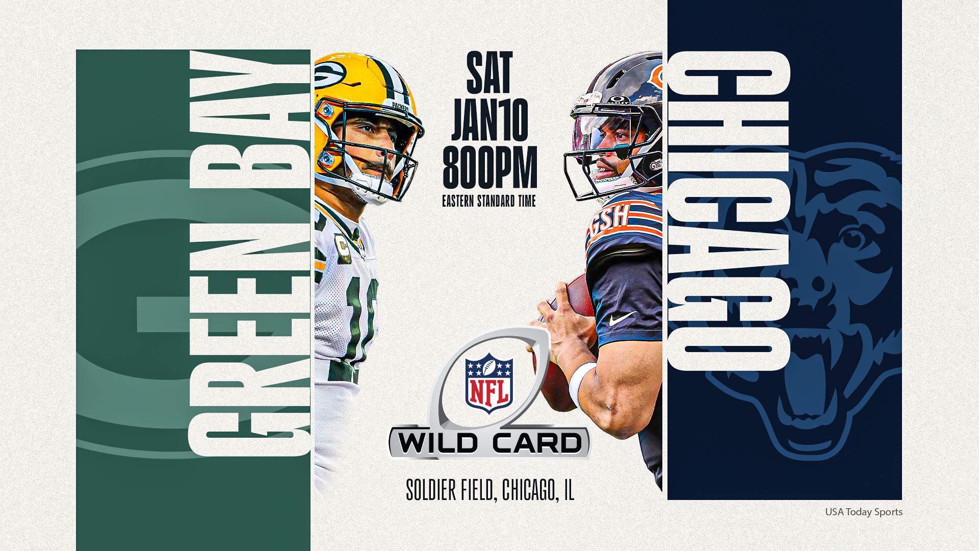 What channel is Packers vs. Bears on today? Time, TV schedule to watch ...