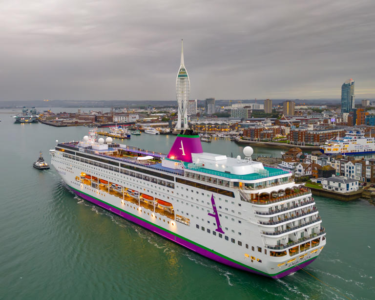 Ambassador Cruises Ambition: Ship from Portsmouth has to stay in ...
