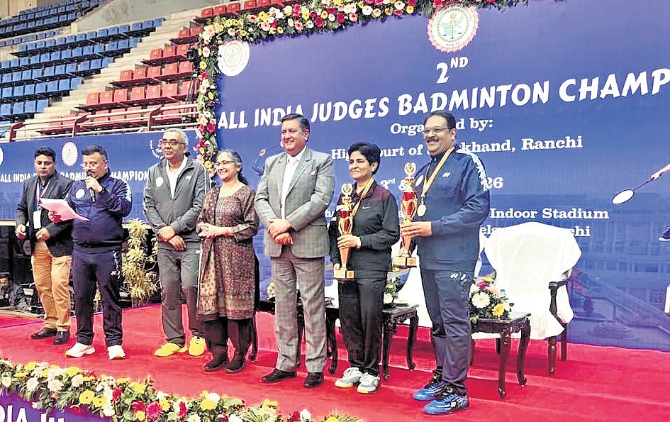 Orissa High Court judges shine at 2nd National Judges Badminton ...