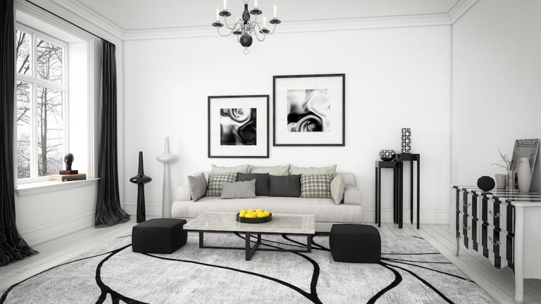 How black lines define spaces