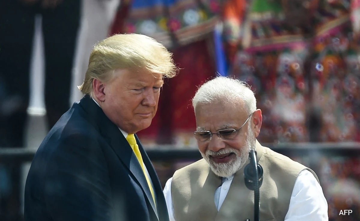 Trump's praise for "very good man" PM Modi, then a tariff warning to India