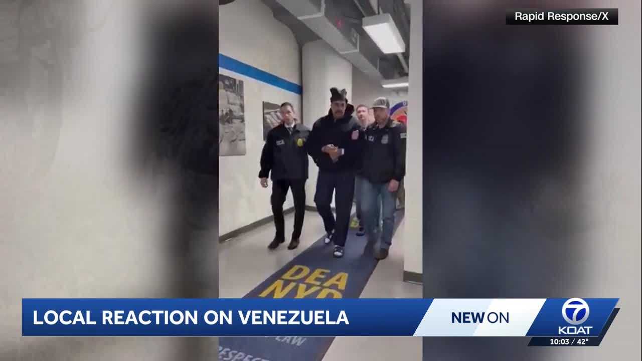 Maduro's capture resonates with Venezuelan native in Albuquerque