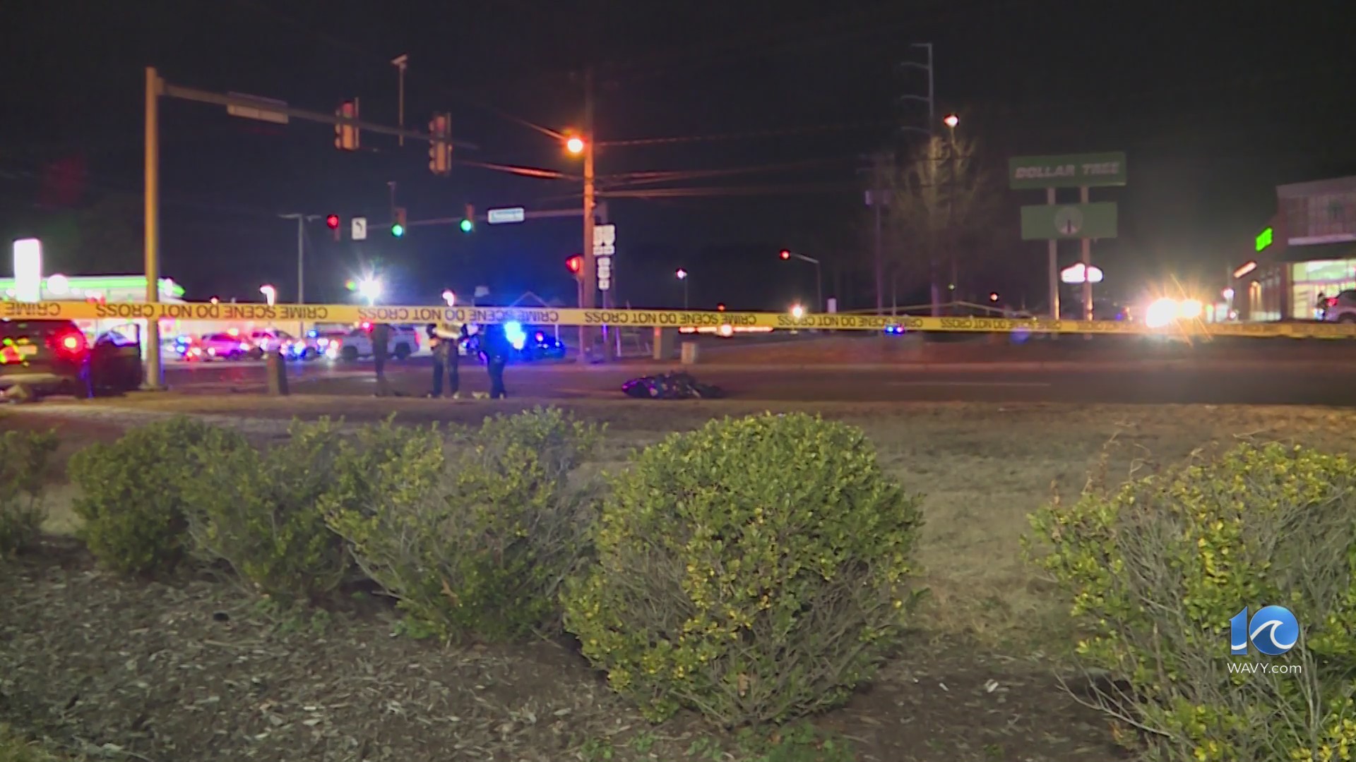 Fatal collision involving motorcycle and vehicle in Hampton