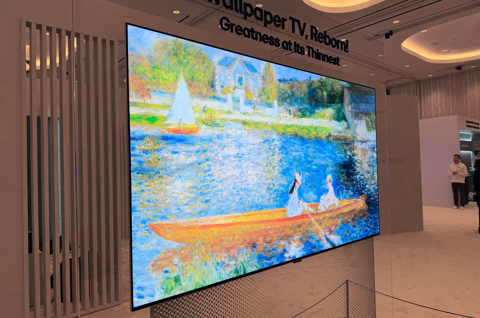 LG TVs at CES 2026: A stunning wallpaper set, glorious micro RGB colors ...