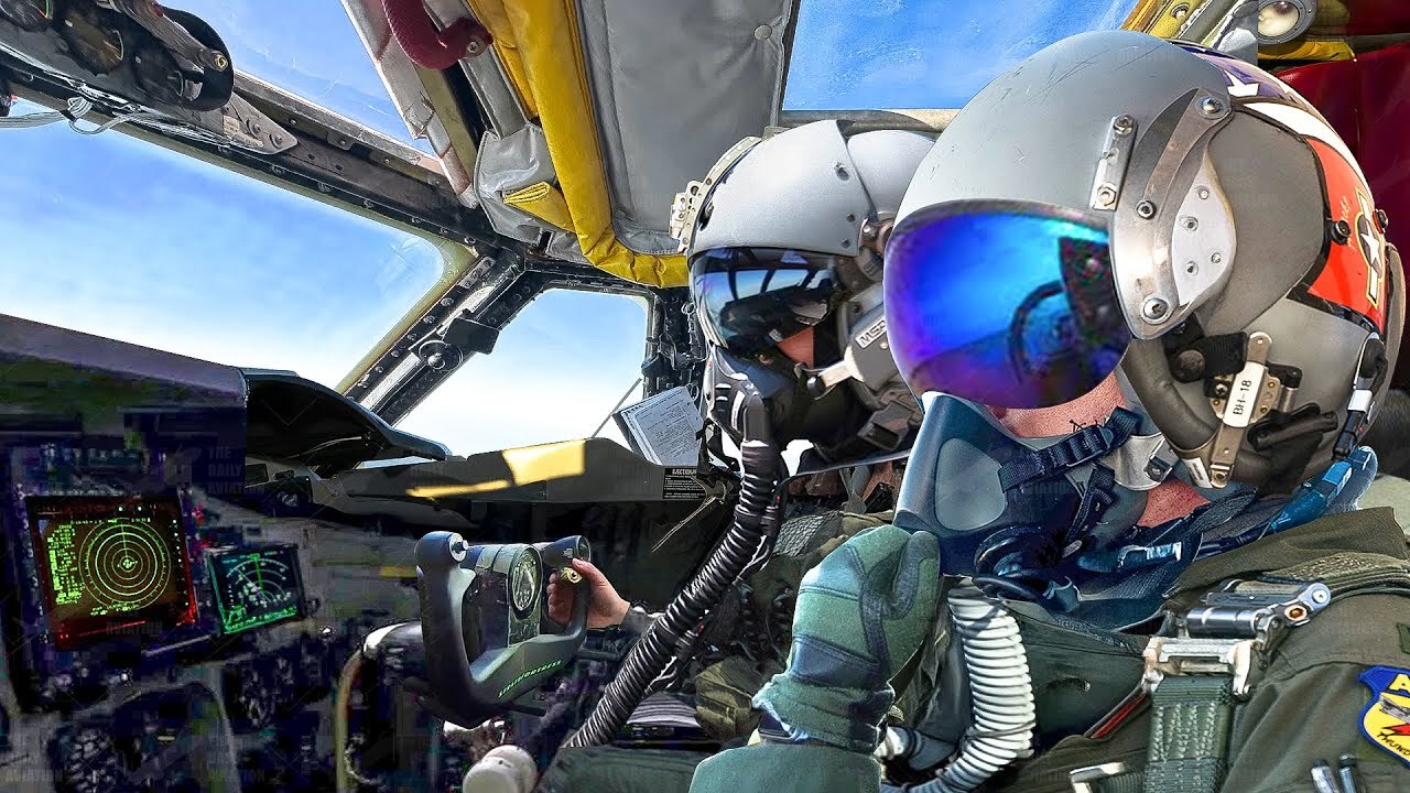 Skilled pilots flying US most feared bomber: Inside B-52 battle station