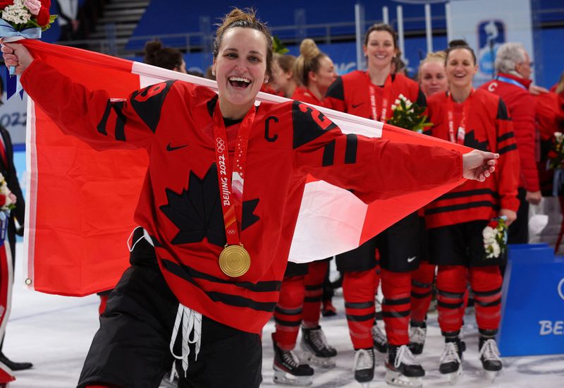 Olympics - Canada's 'Captain Clutch' Poulin heads to fifth Games ...