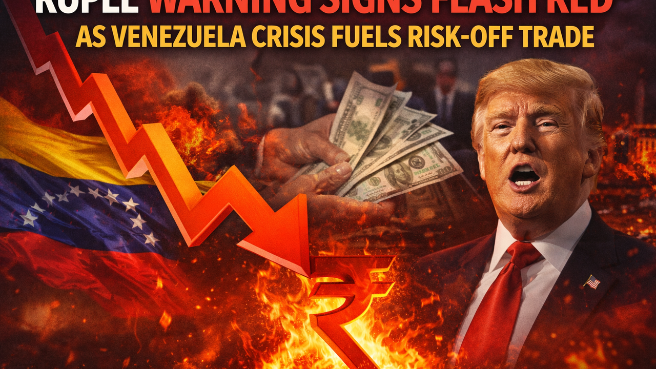 Rupee warning signs flash red as Venezuela crisis fuels risk-off trade