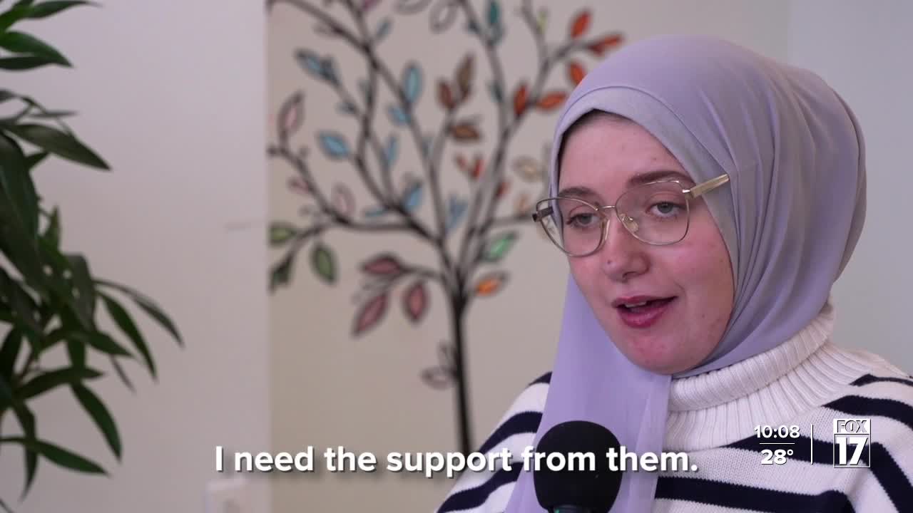 'She's reborn': West Michigan woman relearning how to talk, walk after ...