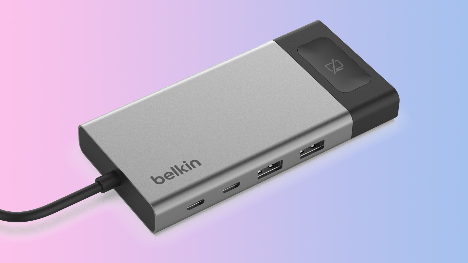 Belkin's latest USB-C hub has a monitor privacy button
