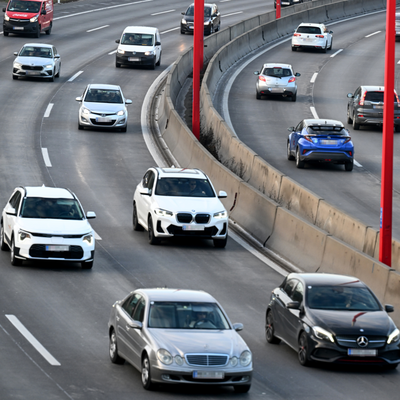 CO2-Emissionen des Verkehrs 2025 leicht gesunken