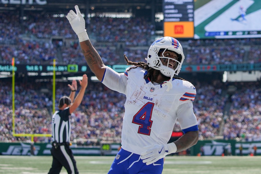 Bills RB James Cook wins NFL rushing title