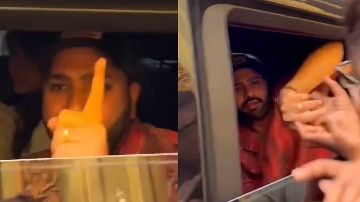 Rohit Sharma's angry reaction to overzealous fans sparks online buzz ...