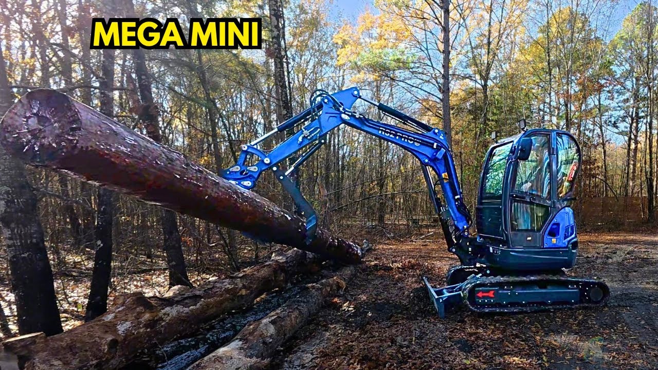 How the 7000lb Chinese mini excavator performs in real life