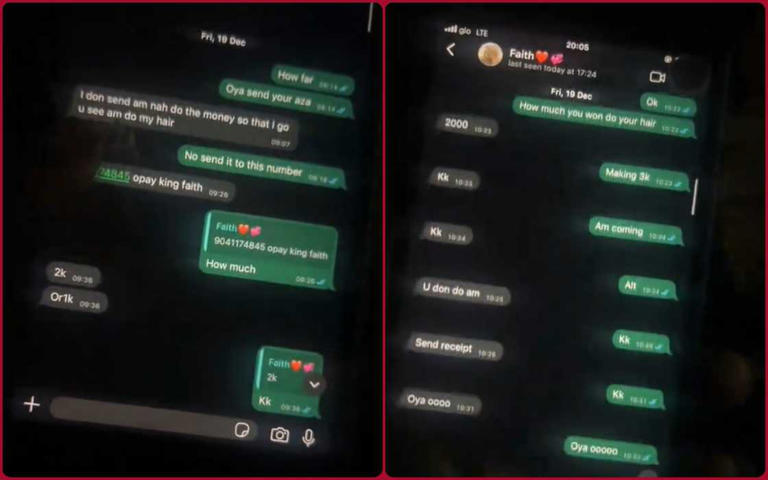 TikTok leaks hilarious WhatsApp chats of lady begging her boyfriend for ...