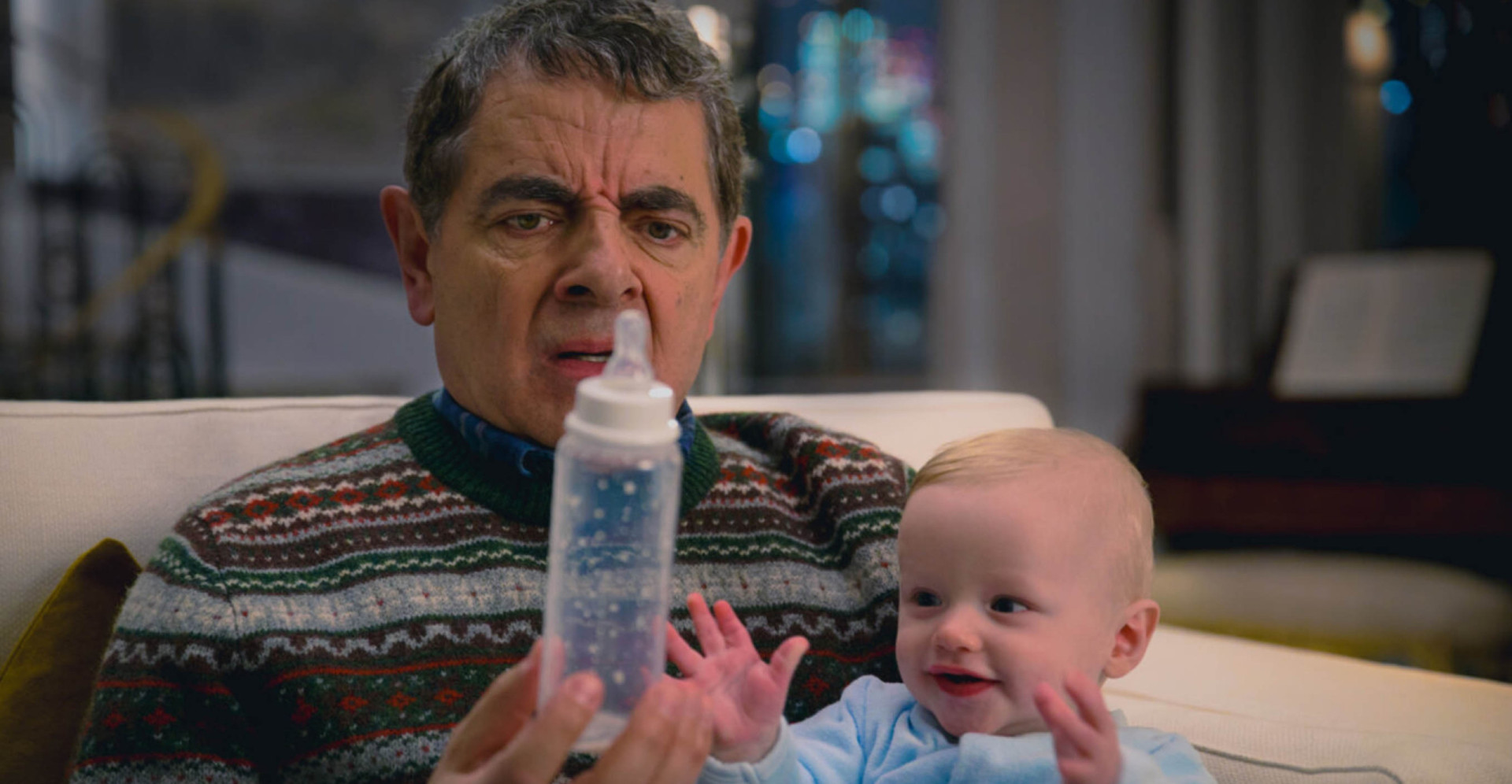 The ever-changing face of Rowan Atkinson