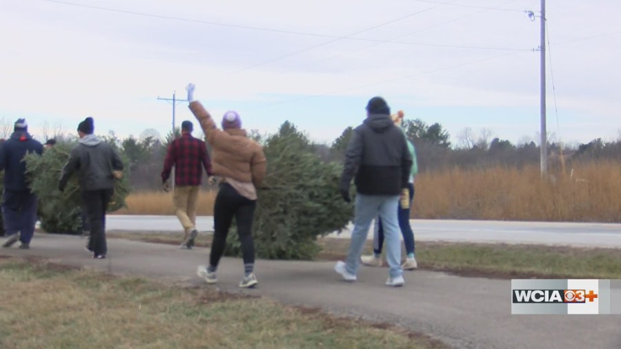Mahomet man takes down Christmas tree for charity, raises money for ...