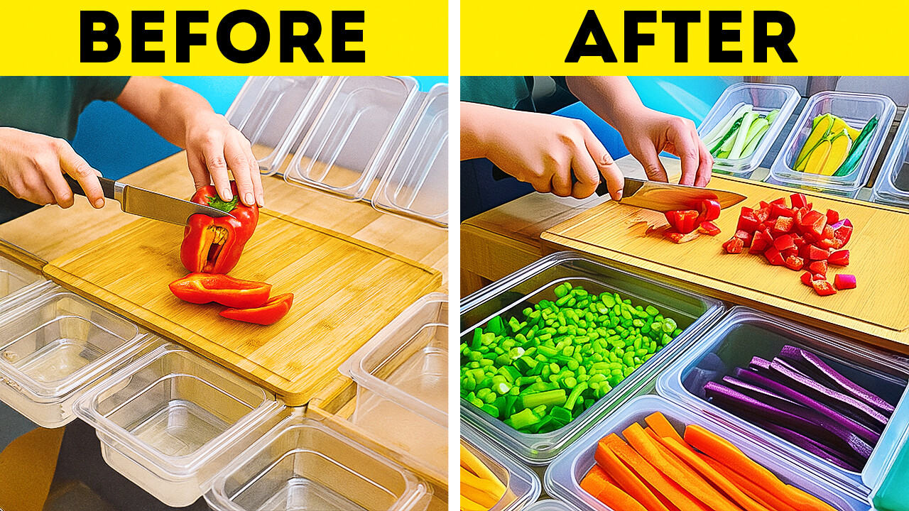 Clever kitchen hacks for a tidy cooking space