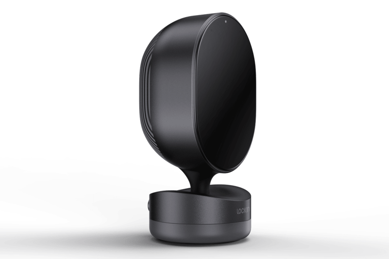 The Lockin V7 Max smart lock is powered by light waves—not batteries