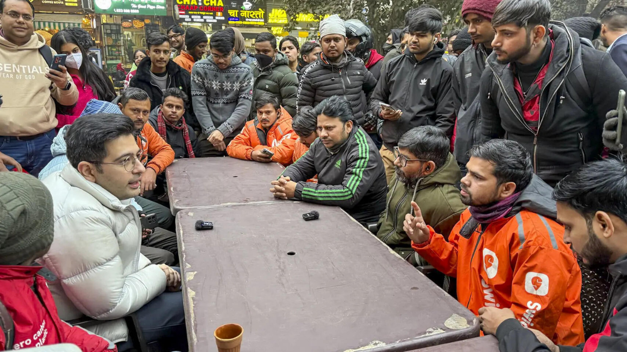 AAP MP Raghav Chadha welcomes draft Social Security Rules for gig ...