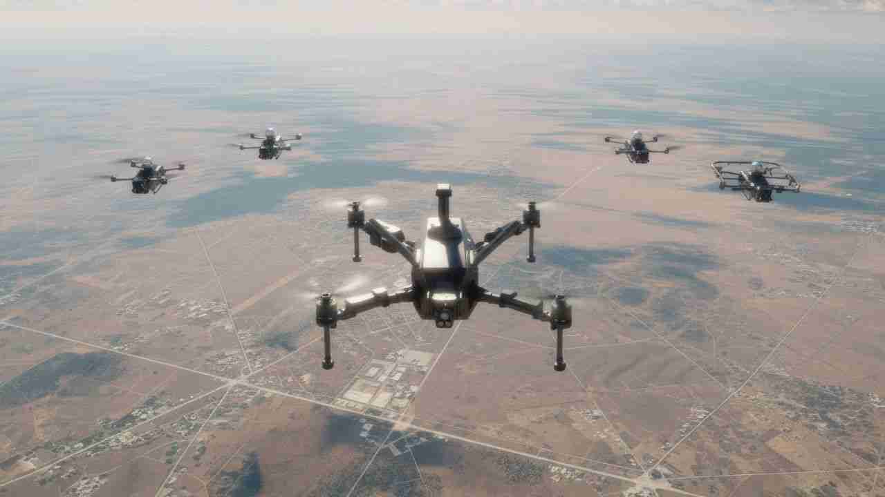 Skunk Works integrates a system to control two or more drones with a ...