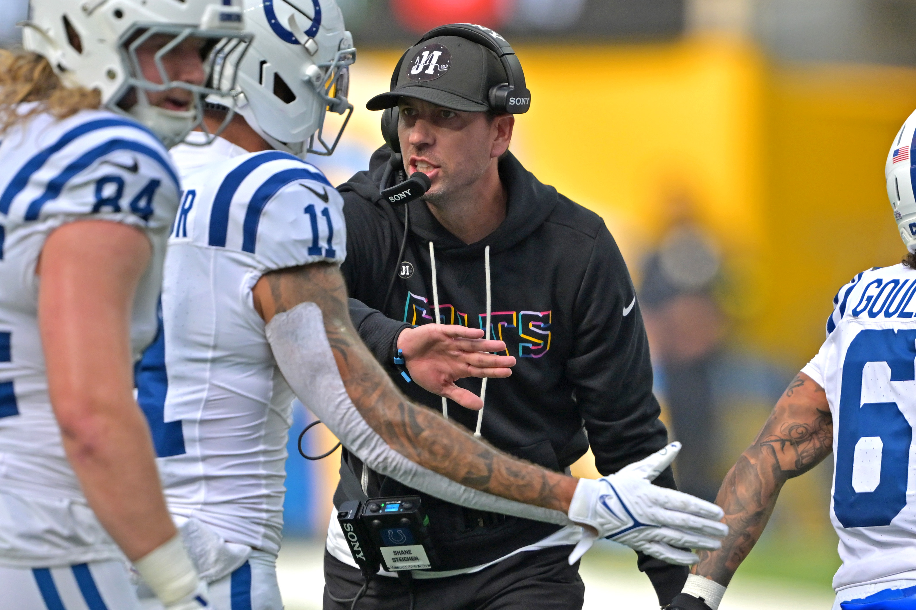 Colts’ Shane Steichen, Michael Pittman Jr. address uncertain team ...