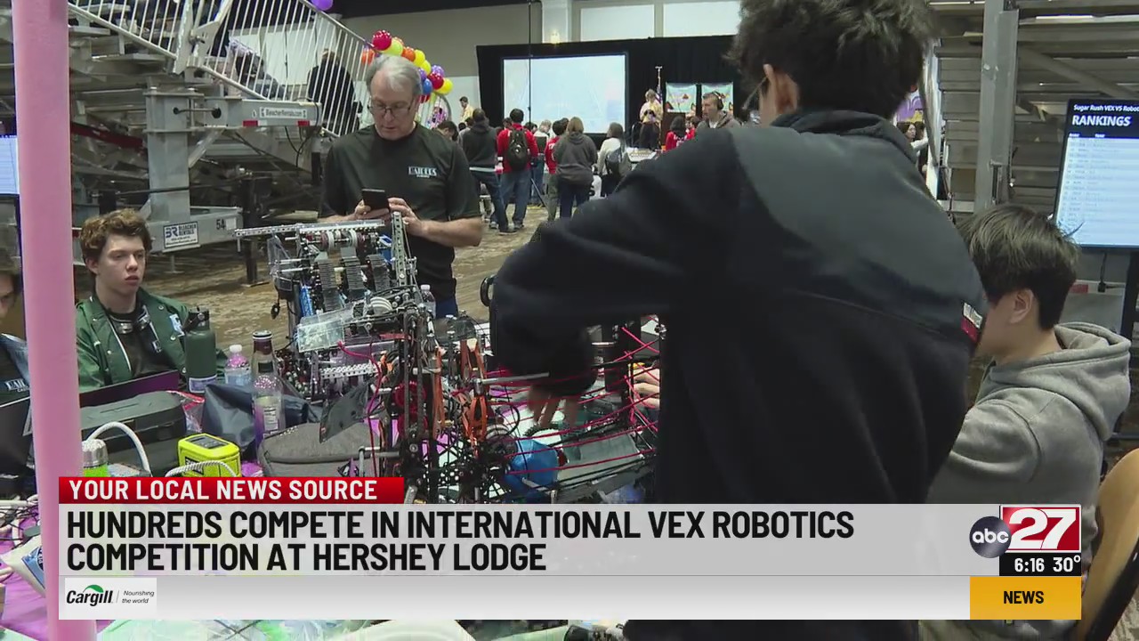 Hundreds compete in International VEX Robotics Competition