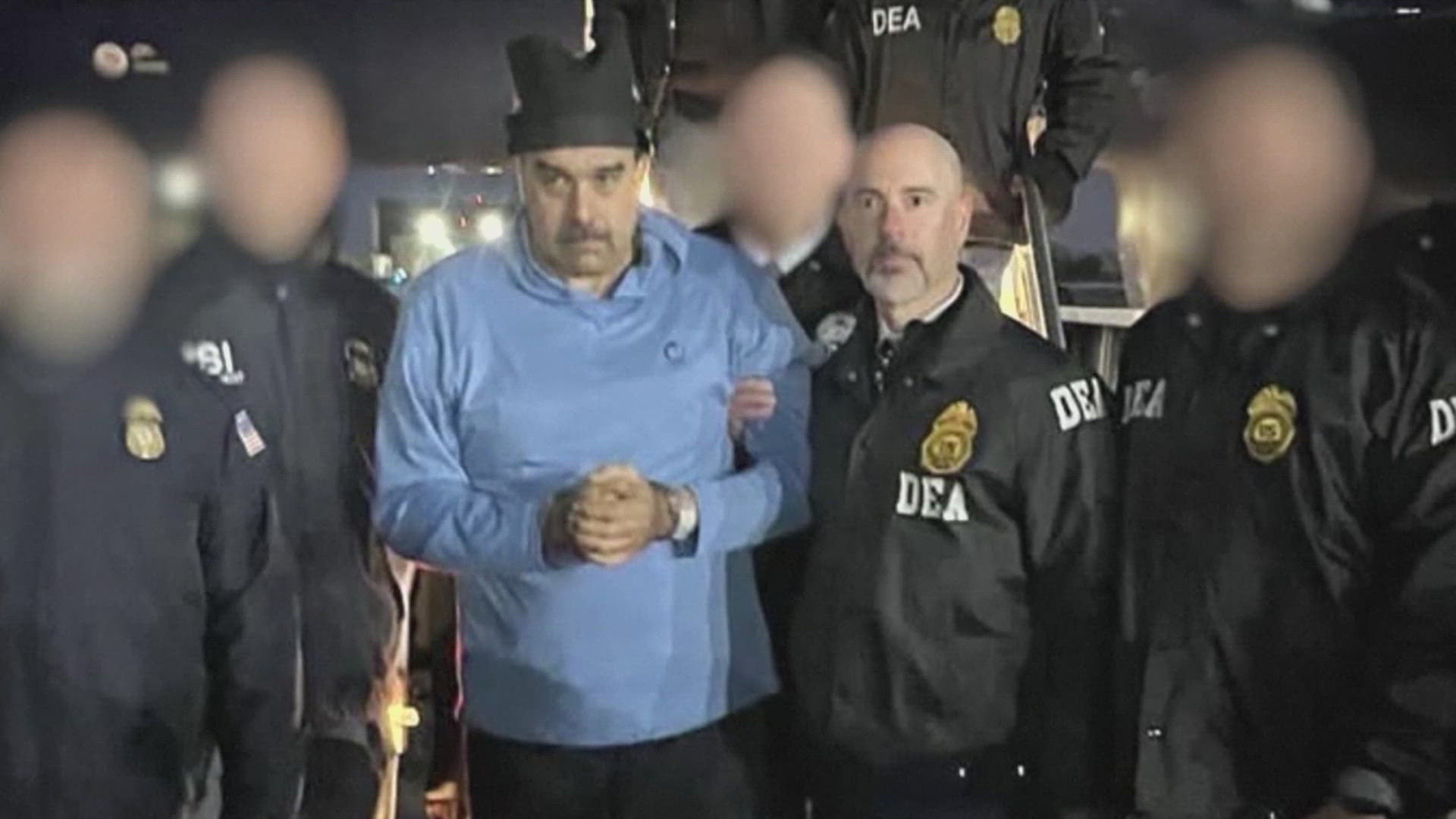 Ousted Venezuelan President Nicolas Maduro in New York to face charges ...