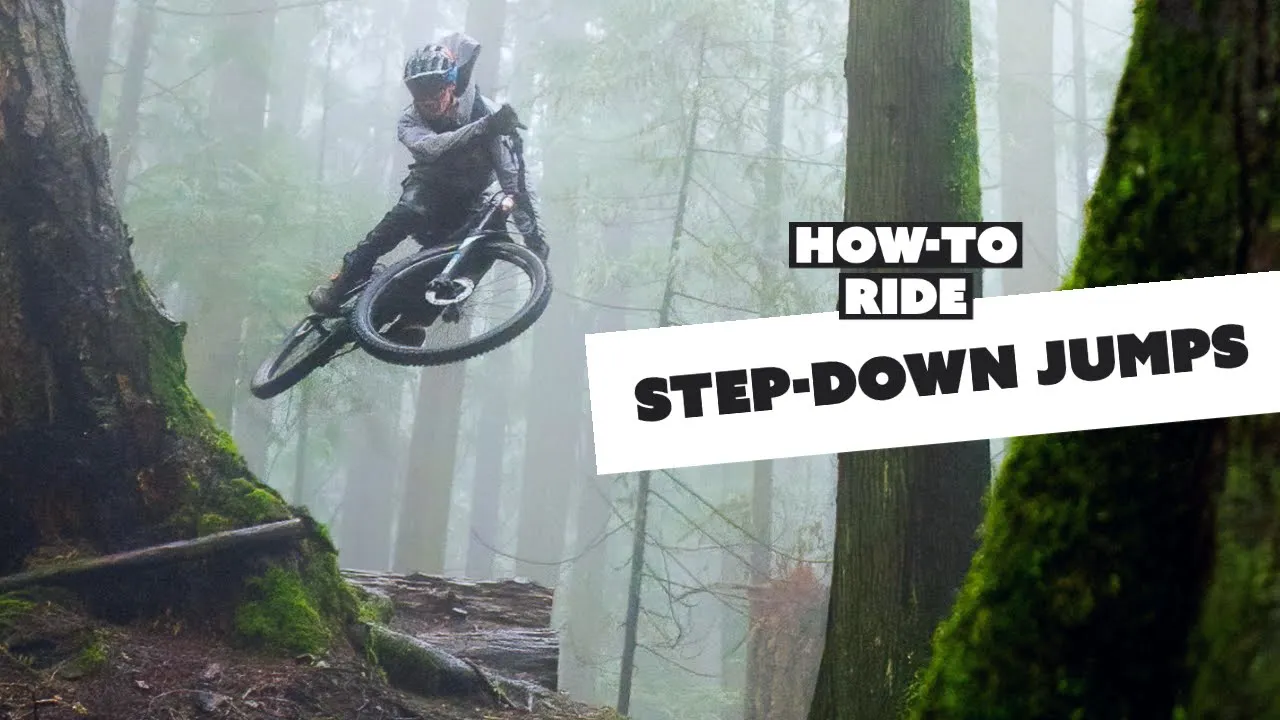 How to ride step-down jumps safely and confidently