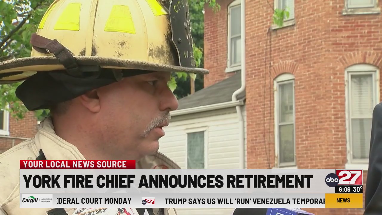 York fire chief announces retirement