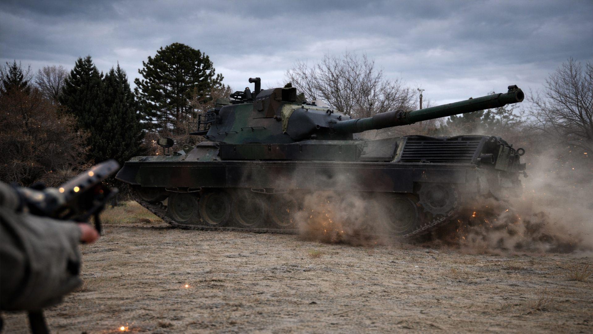 Is it legal to film a tank? We found out