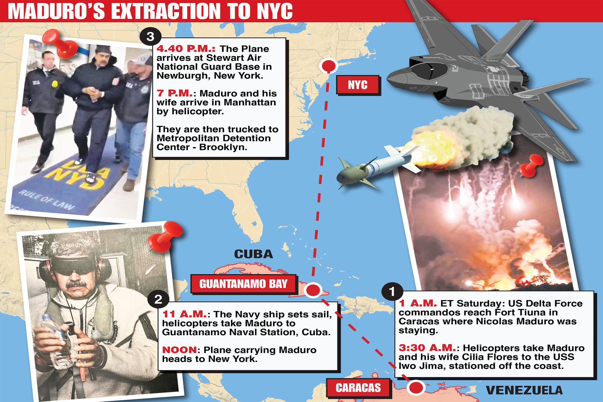 Maduro’s path to justice: From Venezuela’s largest military compound to ...